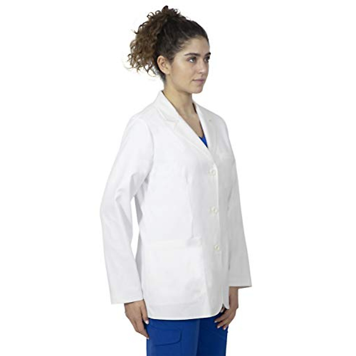 Healing Hands White Lab Coat 5 Pocket 5160 Flo Full Sleeve Women's Consult Lab Coat The White Coat Minimalist Collection White XL