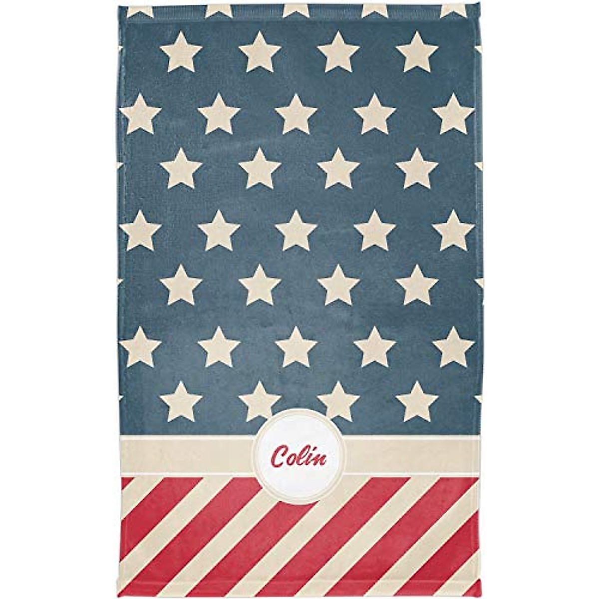 RNK Shops Stars and Stripes Finger Tip Towel - Full Print (Personalized)