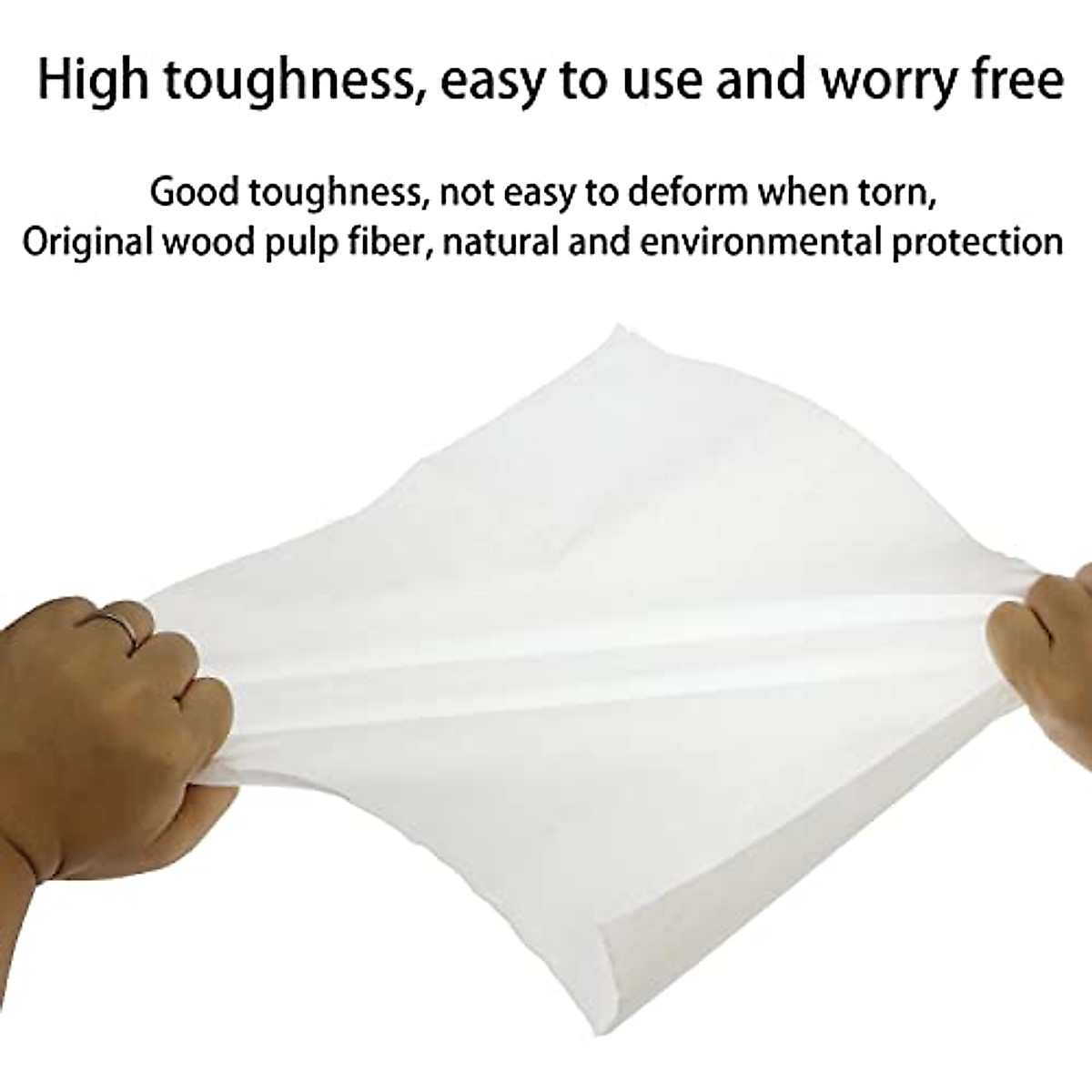 Toysructin 100 Sheets Bird Cage Liner, 12.6X12.6 Inch Disposable Absorbent Birdcage Liners Thicken Non-Woven Birdcage Tray Liner Paper, Precut Pet Animal Cages Cushion Cuttable Pets Cage Accessories