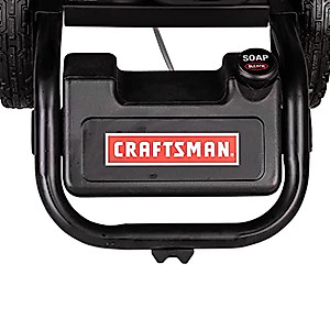 Craftsman CMXGWFN061200 3200 PSI Gas Pressure Washer, 2.4 GPM, Craftsman Engine, Includes Spray Gun and Wand, 4 QC Nozzle Tips, 1/4-in. x 25-ft. Hose, Red