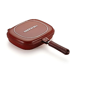 Happycall Jumbo Grill Double Pan Red