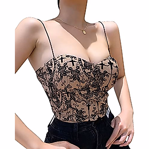 Alternative Clothing Women Goth Goth Lolita Clothes Goth Hippie Clothes Cute Teen Crop Tops Crop top Goth Dark Aesthetic Shirts Goth Clothes alt y2k Goth alt Crop top Aesthetic Goth Kawaii Emo top