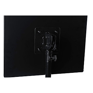 Gator Frameworks Heavy Duty Deluxe Adjustable Multi-Media Gear Stand Featuring 100x100 Vesa Mounting Brackets | Ideal for Laptops and more; Min/Max Height - 36"/48" (GFW-UTL-MEDIATRAY2)