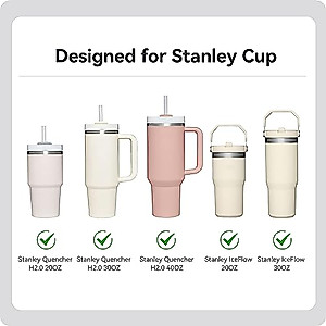 Prurex 2 Pcs Silicone Boot for Stanley Cup Tumbler 40oz & IceFlow 20oz 30oz, Bottle Bottom Sleeve Cover Compatible with Stanley Cup Accessories (Clear)