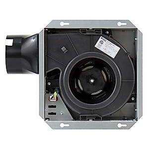 KAZE APPLIANCE SNP100 | 100 CFM | 0.8 Sone | No Attic Access Required Bathroom Ventilation Exhaust Extractor Fan