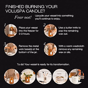 Voluspa Santiago Huckleberry, Classic Boxed Candle, 9 Ounce, 60 Hour Burn Time, All Natural Wicks and Coconut Wax for Clean Burning, Vegan, Poured in The USA