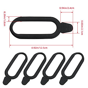 Rack Straps Snubber, Replacement Straps Bow Tool for ATV Flexgrip for 4 Wheel Replace 45-2638 (Pack of 4)