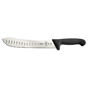 Mercer Culinary BPX M13718 Granton Edge American Butcher Knife, 10-Inch, Granton American Butcher Knife