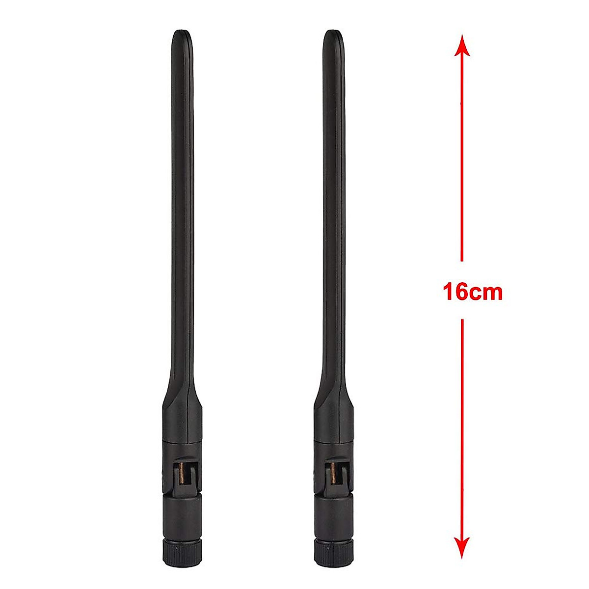 Bingfu 4G LTE 3dBi External SMA Male Antenna (2-Pack) Compatible with 4G LTE Wireless Router CPE Hotspot Industrial IoT Router Cellular Gateway Terminal Outdoor Cellular Security Camera