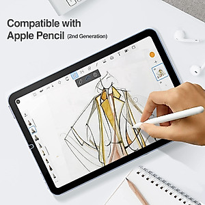 ProCase 2 Pack Screen Protector for 8.3" iPad Mini 7th (A17 Pro) 2024 & Mini 6th 2021, Tempered Glass Film Guard for iPad Mini 7 6 A2993 A2995 A2996 -Clear