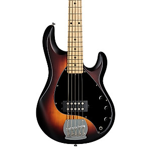 Sterling by Music Man StingRay Ray5 Bass Guitar in Vintage Sunburst Satin, 5-String
