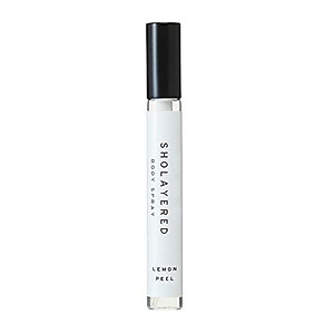 Layered Fragrance Body Spray for Men and Women for Travel, Portable Size from Japan 0.34 Fl Oz Lemon Peel