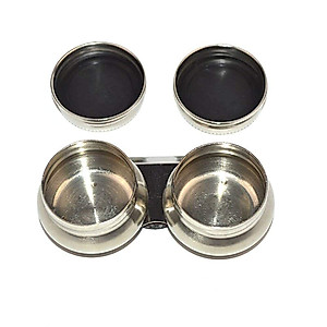 MyLifeUNIT Paint Brush Washer (Large) and Double Dipper Palette Cup Bundle