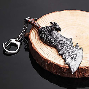 Krafty Kustomz God Of War -Kratos The Blades of Chaos Premium Quality Keychain (Black)