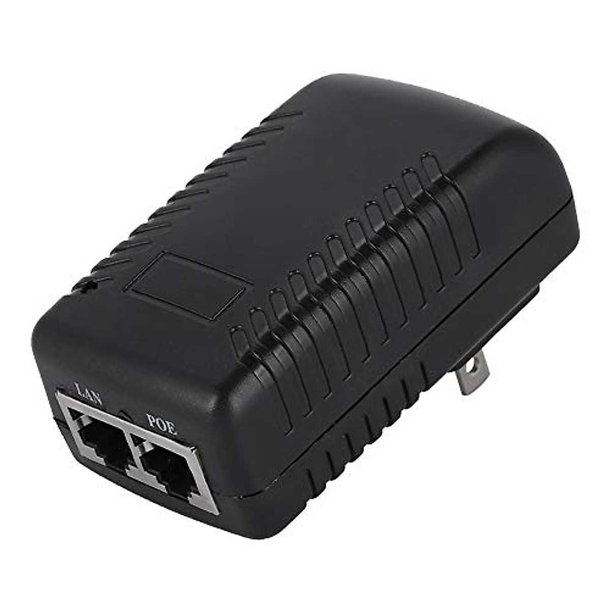 POE Injector, POE Wall Adapter, 48V/0.5A POE Wall Plug Injector Ethernet Adapter PoE Power Supply for IP Camera 100-240V(US Plug 100‑240V)