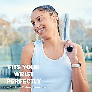 Ouwegaga Elastic Bands Compatible with Samsung Galaxy Watch 7 6 5 4 Band 40mm 44mm,Galaxy Watch 5 Pro 45mm/Watch 6 4 Classic 47mm 43mm 42mm 46mm /Watch FE/Active 2, 20mm Stretchy Nylon Strap Women Men