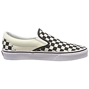 Vans Unisex Adults' Classic Slip On, Black/Off White Check, 5 UK