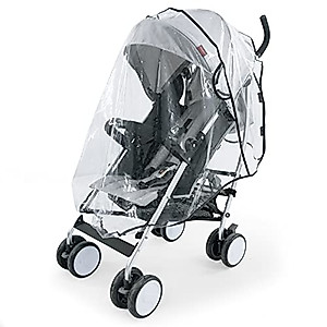 Cynebaby Universal Stroller Rain Cover, Waterproof Windproof Baby Travel Weather Shield for Rain Dust Snow Protection