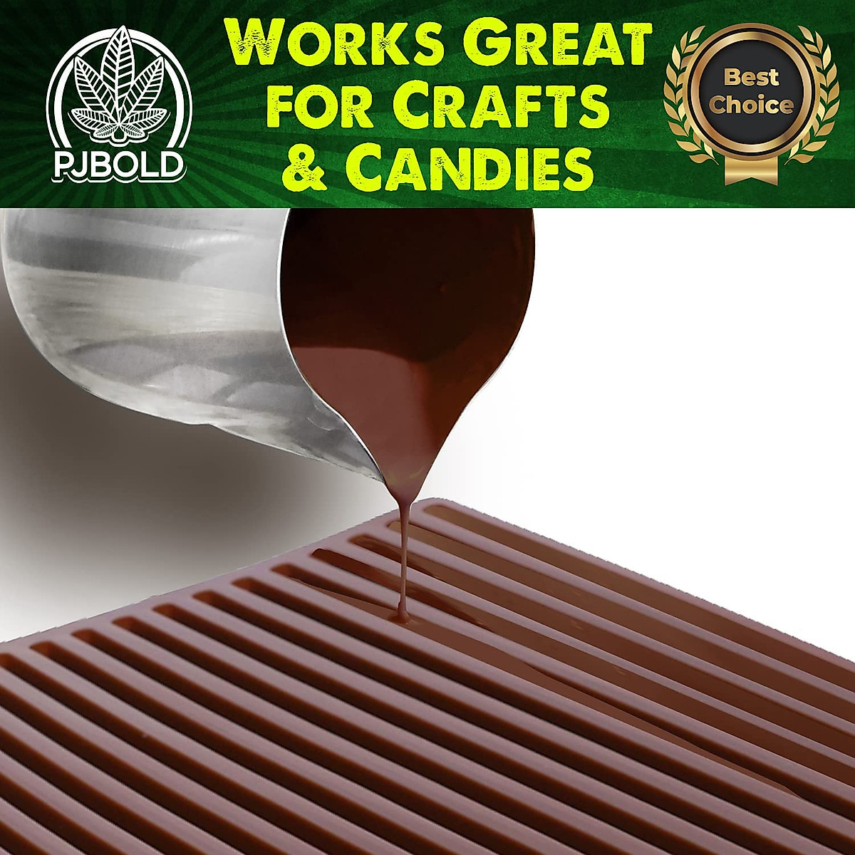 Gummy Candy Rope Mold - 1/3 Sheet Size