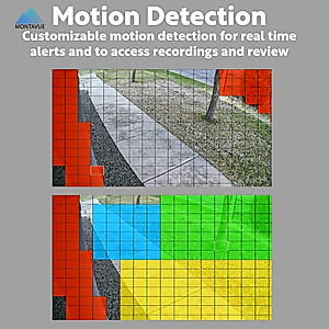 Montavue UltraHD 4K 8MP IP PoE Turret Security Camera, 3840x2160, IP67 Weatherproof, 100ft IR Night Vision, MicroSD Recordable up to 256GB, Built-in Mic, IVS, Motion Detection, 100ft Cat5e Cable