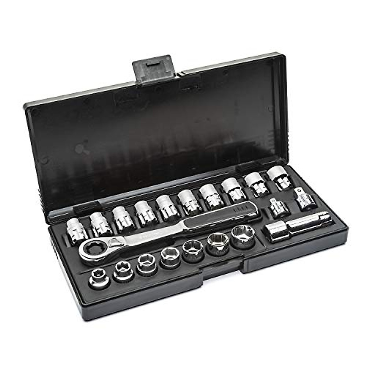 GEARWRENCH 21 Pc. 3/8" Drive 6 Pt. Pass-Thru™ Tool Set, SAE/Metric - 8921