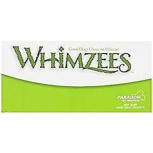 Whimzees 30-Count Box of Toothbrush Stars Dental Treats for Pets, Large