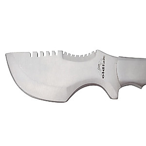 Old Ram Handmade Collection Full Tang Tracker Survival Camping & Hunting Knife Custom Handmade Fixed Blade Knife W/Leather Carrying Sheaths (5041)
