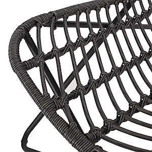 Christopher Knight Home 317578 Galtin Accent Chair, Gray + Black