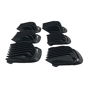 Trimmer Replacement 6 Piece Set (for Extra Wide 41mm T Blade Only) Haircut Guide Guard Comb for Philips Norelco Multigroom (View Photos and Description for Compatible Models and Blade Sizes)