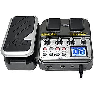 Briskdrop NUX MG 100 Multi Effects Pedal Processor Bundle with Snark Tuner and Dunlop Pick Pack mg100bundle 0