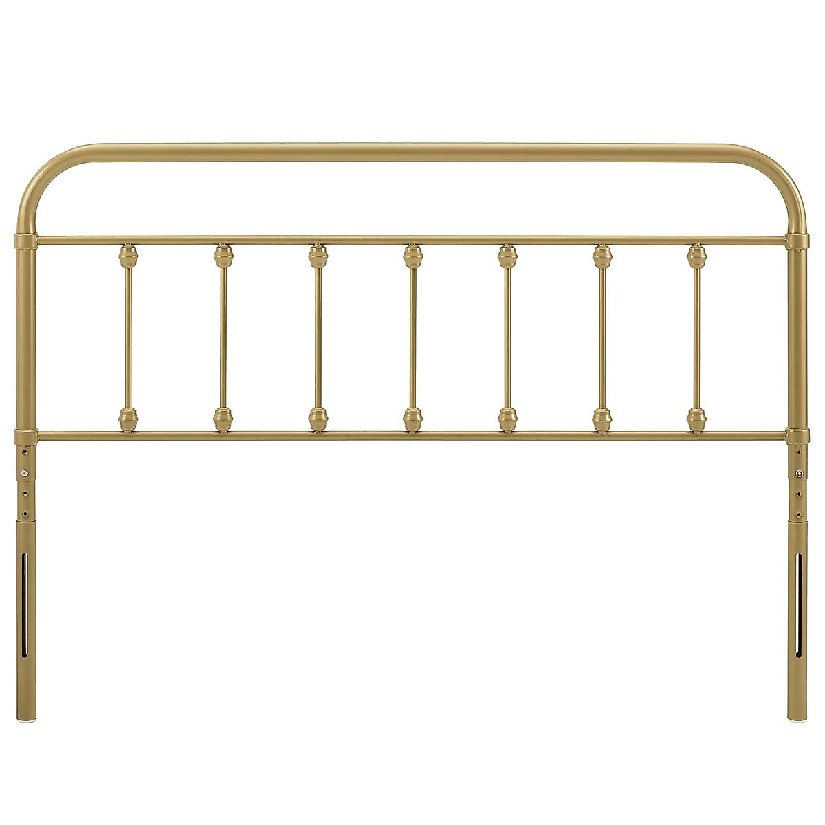 Modway MOD-6155-GLD Sage King Metal Headboard, Gold
