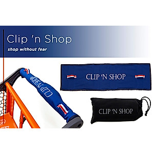 Clip n' Shop - Shopping Cart Handle Cover - Shopping Trolley Cover Hand Protector - Soft and Comfy Grip Cover I Grocery cart Handle Cover