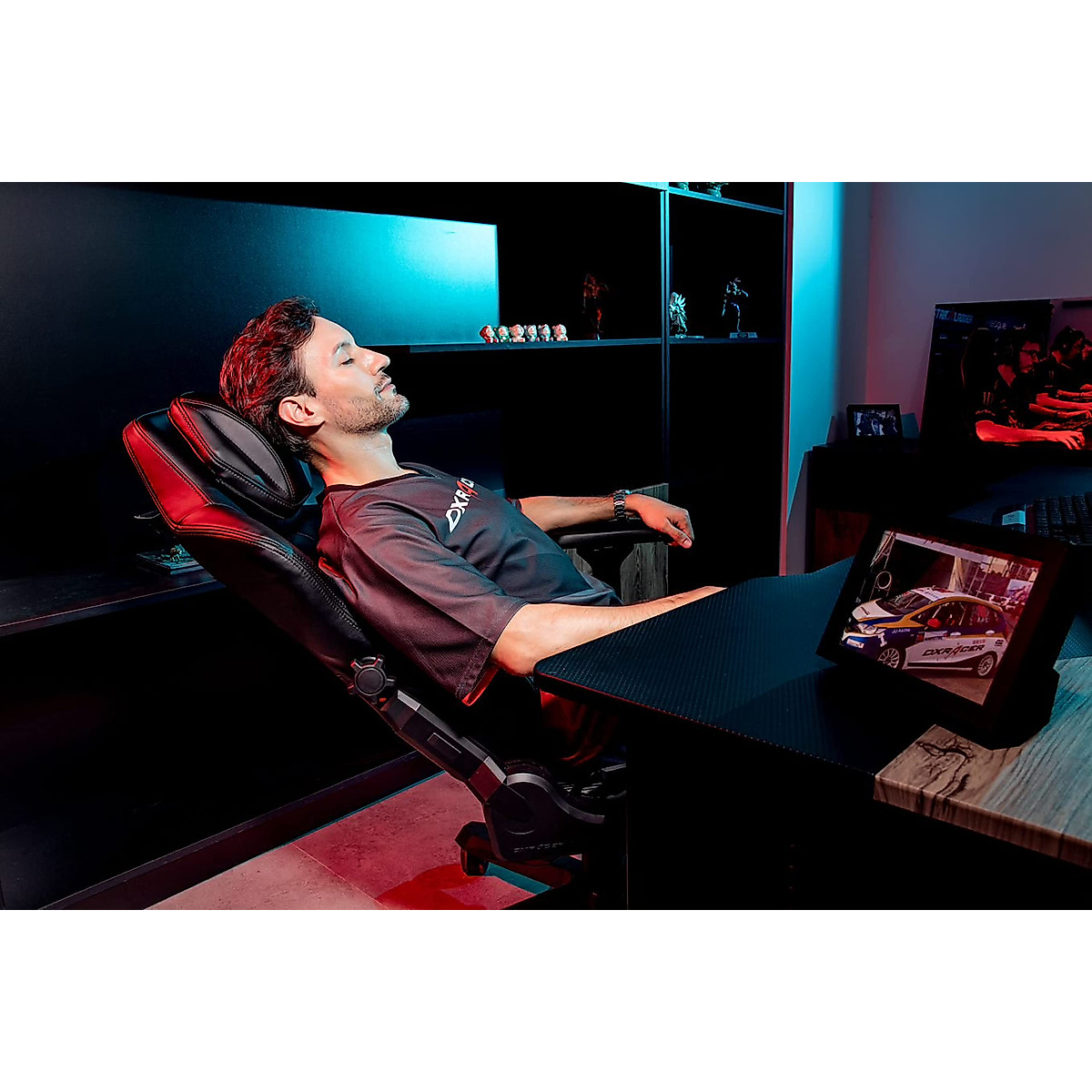 DXRacer Master Series Gaming Chair, High Back Computer Chair, Ergonomics Office Recliner Chair, Extra Large, Black