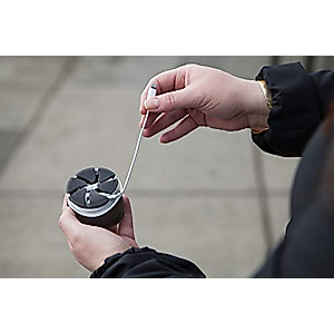 Digital Innovations The Nest – Tangle-Free Earphone / Earbud Case, Durable and Compact Storage System, Black