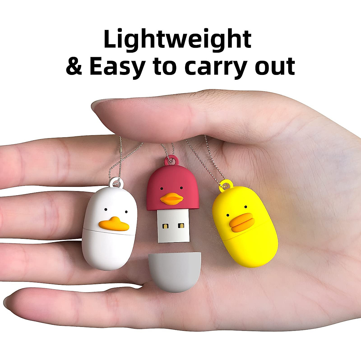 Bilious 64GB Flash Drive Animal Series Waterproof USB 3.0 Thumb Drive Cute Cartoon Memory Stick Small Size USB Drive Gift