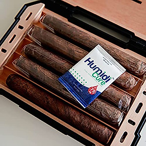 Humidi-Cure 10Packs RH73% Cigar Humidors,2-Way Humidity Control Packs,73% Humidor Packets with RH Indicator Card,Size 8g