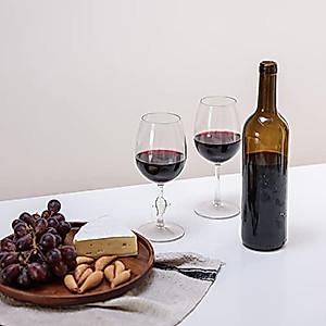 ABOOFAN Glass Tumbler Glass Tumblers Wine Glasses Carp Fish Shaped Wine Goblet Cocktail Glasses Champagne Glass Martini Goblet Cups for Home Party Bar 260ml Transparent Glass Tumbler Glass Tumblers