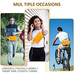 CXWMZY Fanny Packs for Women & Men, Girls Boys Teens Fashion Waist Bag Hip Bum Bag Cute Fanny Pack Casual Bum Bag for Disney Traveling Outdoors Workout Casual Running Hiking Cycling