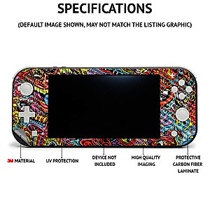 MightySkins Carbon Fiber Skin for Nintendo New 3DS XL (2015) - Dreamy Reef | Protective, Durable Textured Carbon Fiber Finish | Easy to Apply, Remove, and Change Styles | Made in The USA