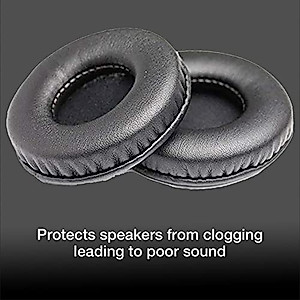 Replacement Headset Ear Pads for BlueParrott B250-XT, XTS, Plantronics CS540, Supra - HW251, HW261, SAVI- W440, W445, W740, W745, Jabra GN2000, PRO900, 9400 by Global Teck