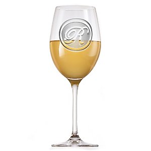 Monogram Engraved Wine Glass (Set of 2)