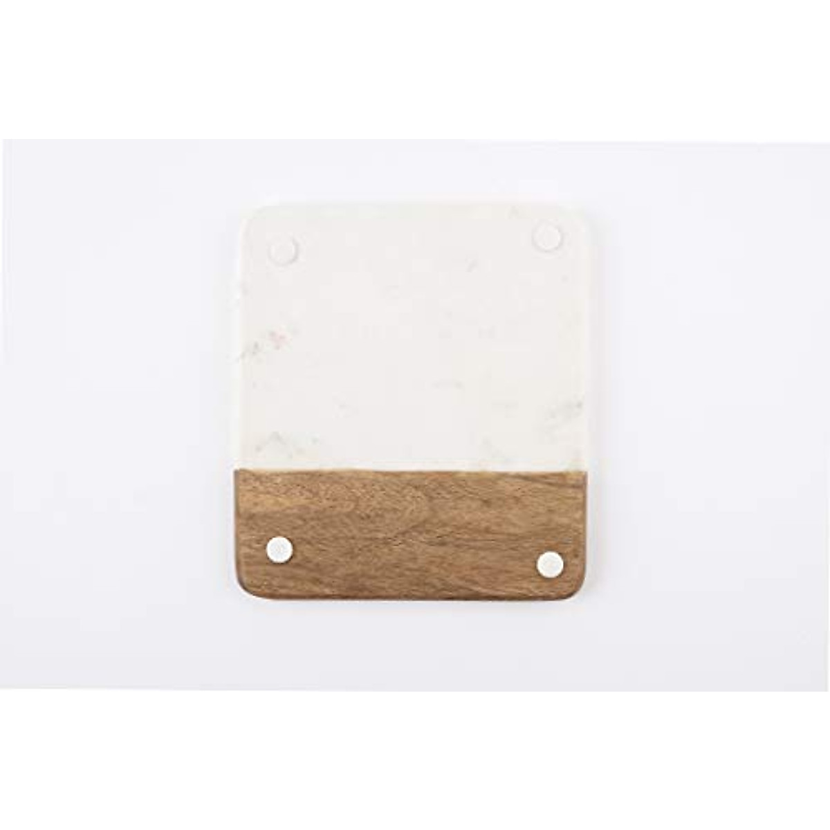 Mud Pie Circa Lets Dip Set, White 2" x 6"