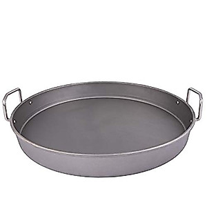 Oklahoma Joe's 1996978P04 18.5-inch Carbon Steel Deep Dish Pan, Silver
