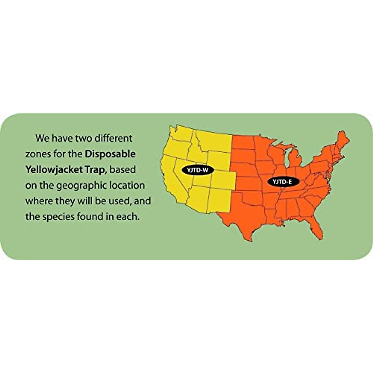 RESCUE! Disposable Yellowjacket Trap - West of The Rockies - 2 Traps