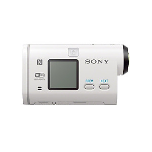 Sony HDR-AS100VR POV Action Video Camera with Live View Remote (White)