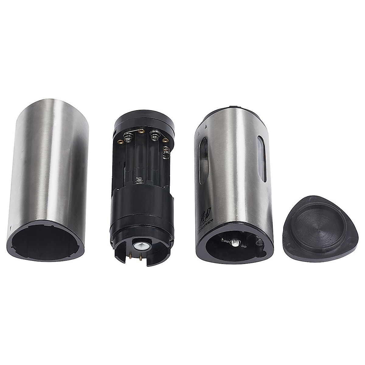 AD Kitchenware Electric Pepper Grinder Salt and Pepper Mill Kitchen, Stainless Steel