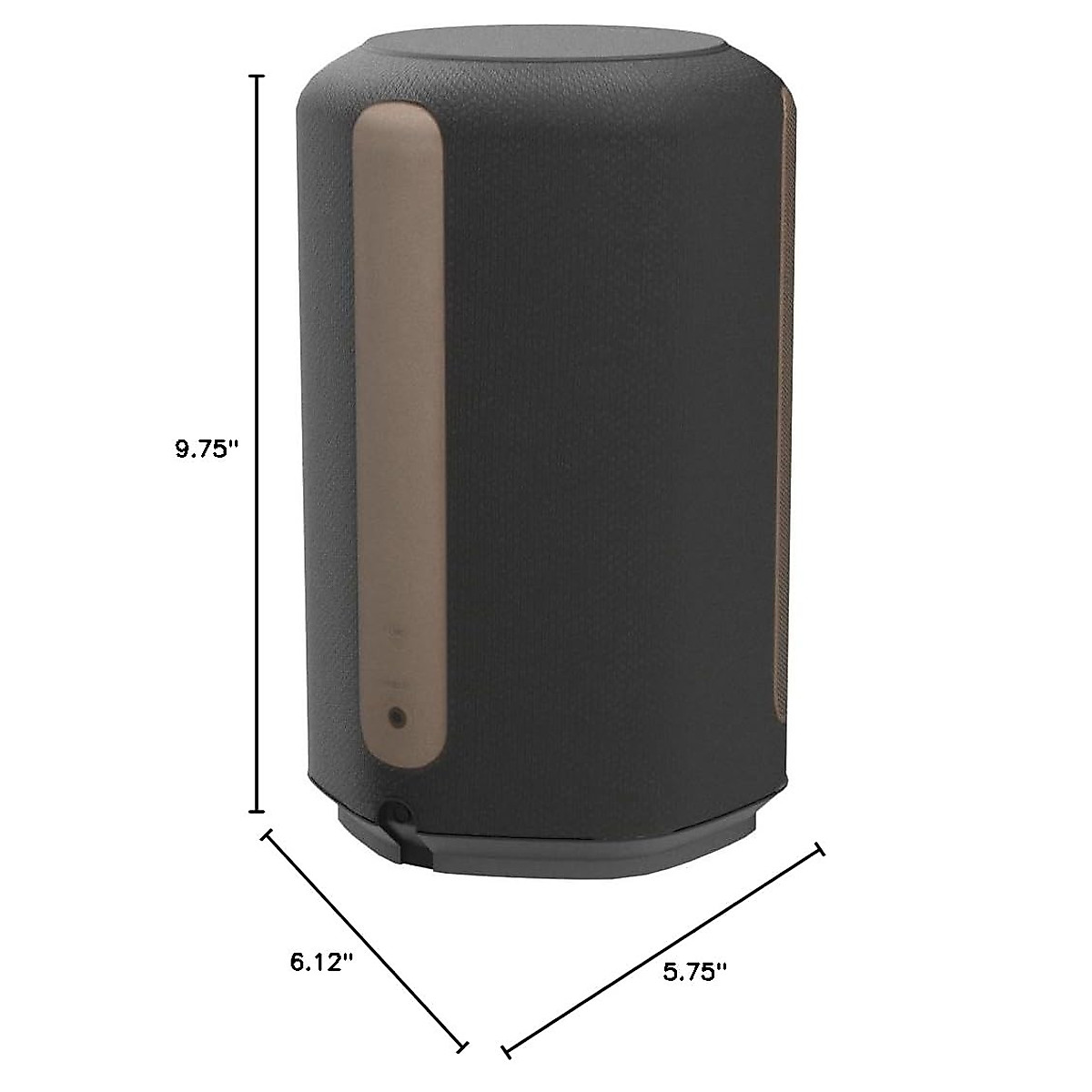 Sony SRS-RA3000 360 Reality Audio Wi-Fi / Bluetooth Wireless Speaker, Works with Alexa and Google Assistant, Black