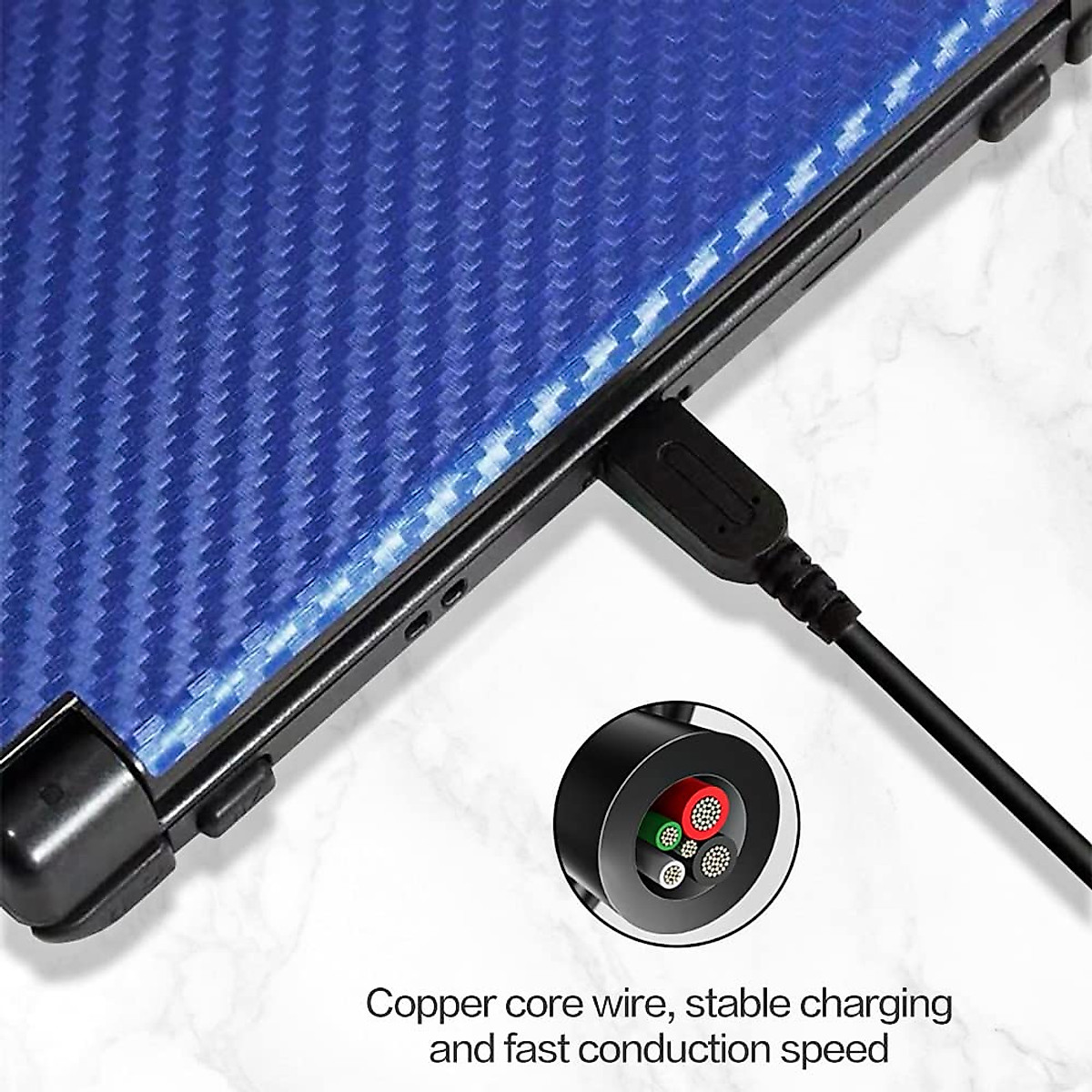 RUTICH USB Charger Power Cable for Nintendo 3DS/DSI/DSIXL - 3 Pack