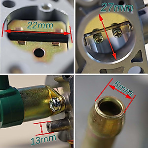 Carburetor Tune Up Kit for Honda Clone Champion Predator 6500 8750 9000 GX340 GX390 420cc Powered 5000 6500 7000 8000 7500 6250 9500 10000 Huayi P27-1 Gasoline Generator