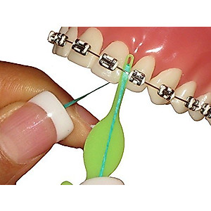 FlossFish - Reusable Orthodontic flossers 5 Mixed Colors